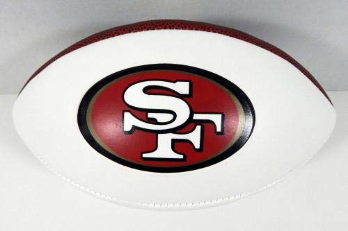 San Francisco 49ers Official NFL Signature Autograph White Panel Football NIB - Autographed Footballs