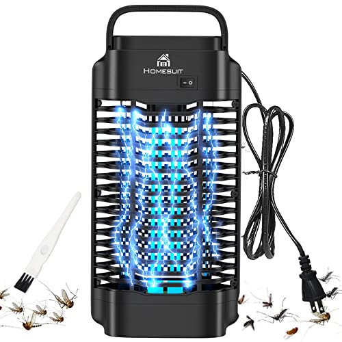 Homesuit Bug Zapper for Outdoor and Indoor, Electric 4200V Mosquito Zapper, Mosquito Trap Outdoor, 18W Electronic Mosquito Killer/Insect Fly Pest Trap for Backyard, Patio, Home