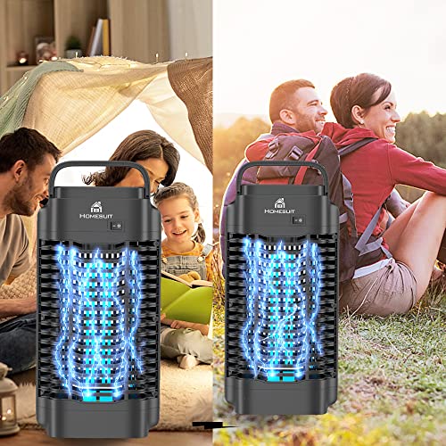 Homesuit Bug Zapper for Outdoor and Indoor, Electric 4200V Mosquito Zapper, Mosquito Trap Outdoor, 18W Electronic Mosquito Killer/Insect Fly Pest Trap for Backyard, Patio, Home