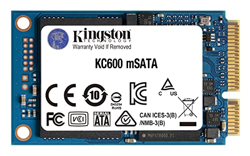 Kingston SSD KC600 256GB mSATA 3D TLC NAND SKC600MS/256G