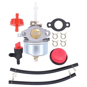 applianpar carburetor carb kit for toro 3521 21 inch snowthrower for tecumseh 3.5 hp engine