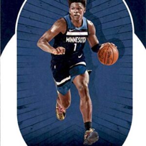 Minnesota Timberwolves 2020 2021 Hoops Factory Sealed Team Set with Anthony Edwards Rookie Card #216 and Jaden McDaniels Rookie Card #246 and Karl-Anthony Towns Plus