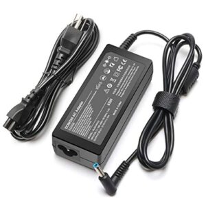 65w 19.5v 3.33a ac adapter for hp pavilion x360 11 13 15, zbook 14u g4 g5 15u 15 g3, 15-f111dx 15-f211wm 15-f233wm 15-f278nr 15-r052nr 15-r132wm power supply blue tip