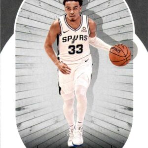 San Antonio Spurs 2020 2021 Hoops Factory Sealed Team Set With Rookie Cards of Tre Jones and Devin Vassell