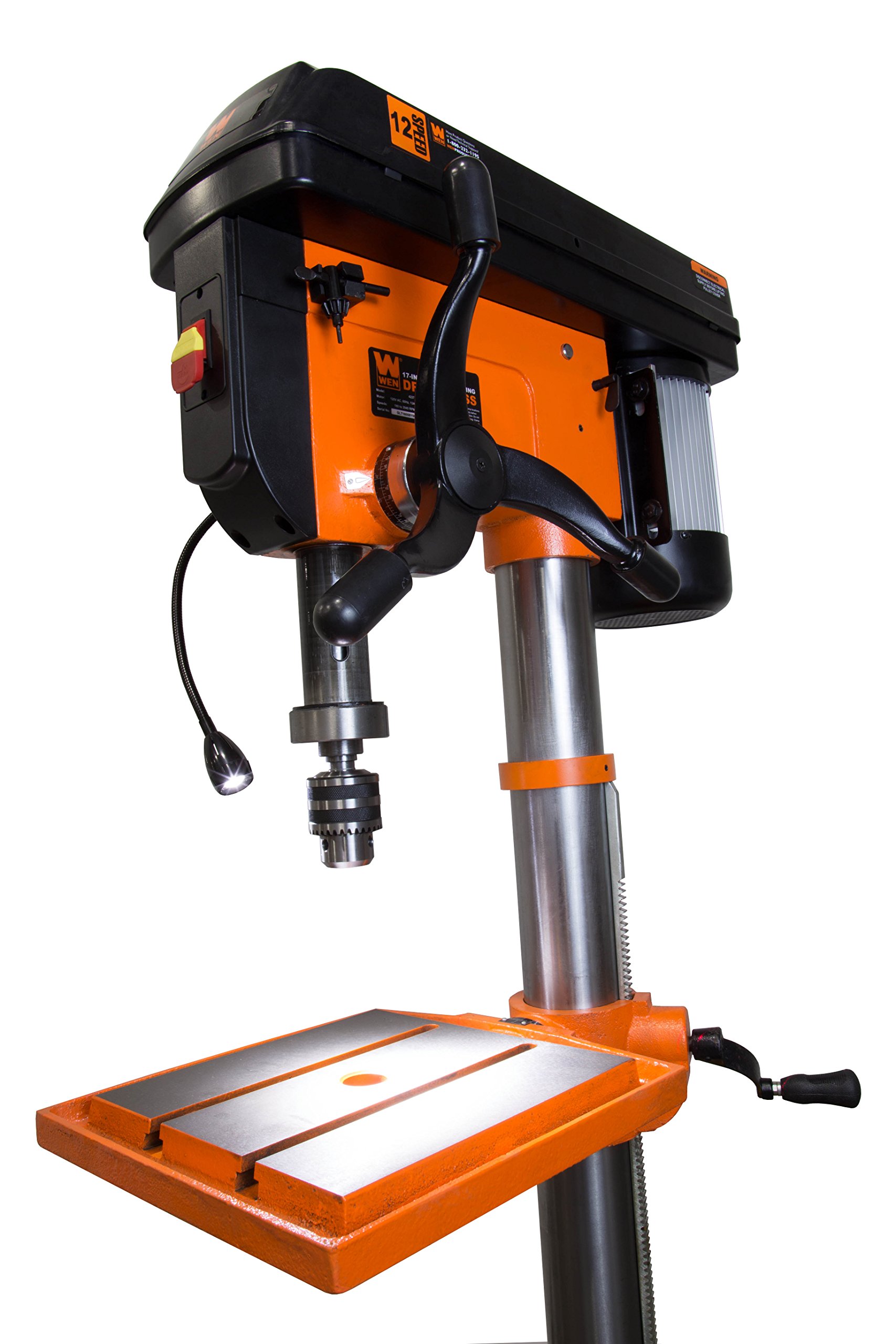 WEN 4227T 13-Amp 12-Speed Floor Standing Drill Press