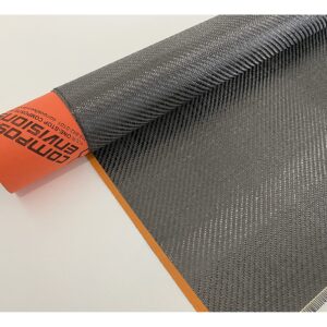 Aerospace Grade Carbon Fiber Cloth Fabric, 2x2 Twill 3k 50" x 36"/127cm 5.7oz/193gsm