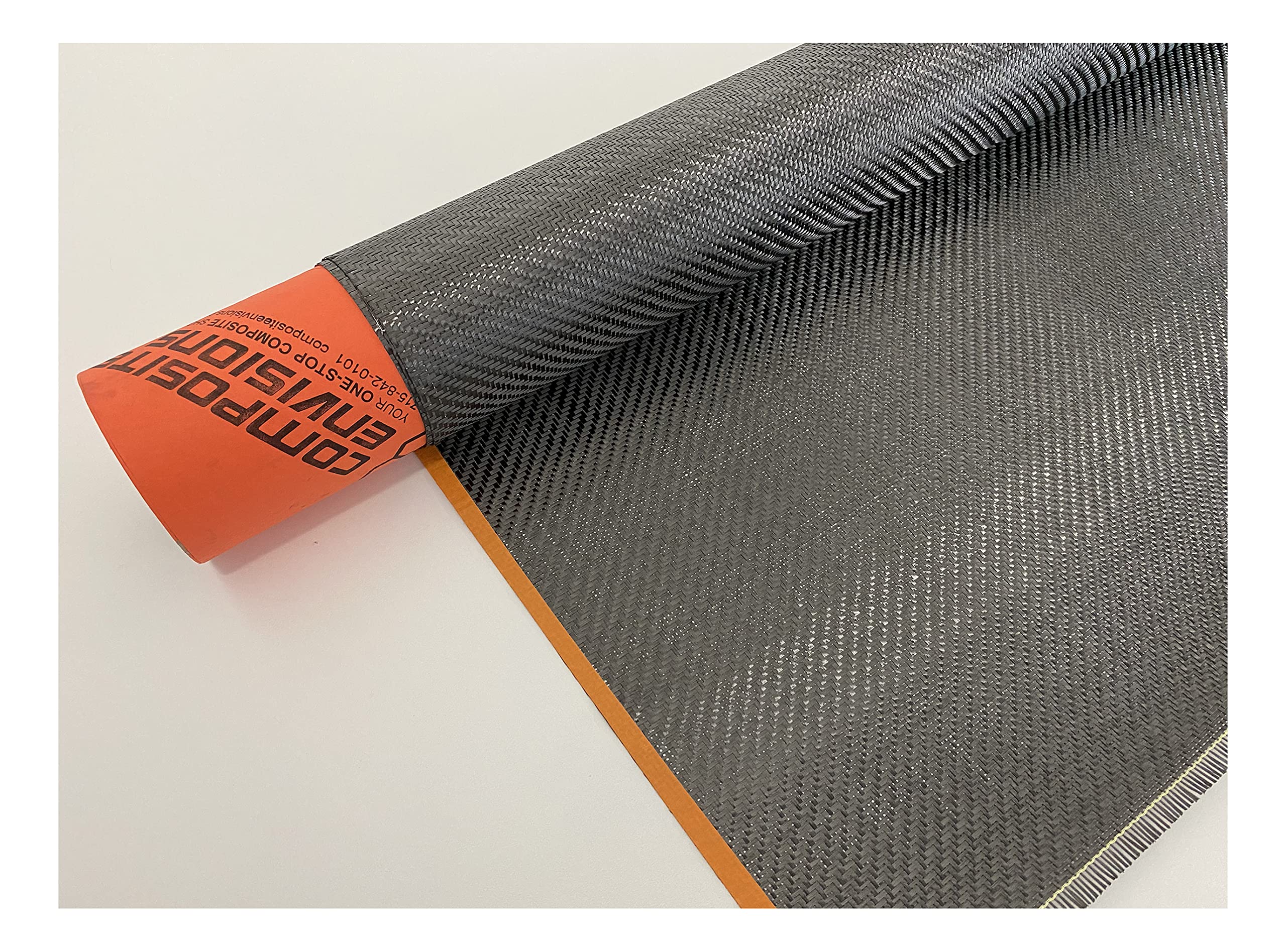 Aerospace Grade Carbon Fiber Cloth Fabric, 2x2 Twill 3k 50" x 36"/127cm 5.7oz/193gsm