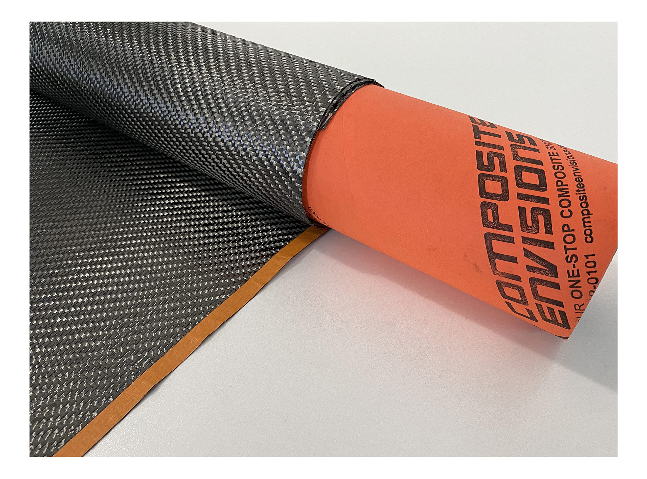 Aerospace Grade Carbon Fiber Cloth Fabric, 2x2 Twill 3k 50" x 36"/127cm 5.7oz/193gsm