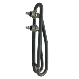 smart spa supply 7" 5.5kw 240v titanium flo-thru univeral heater element replacement hot tub heating