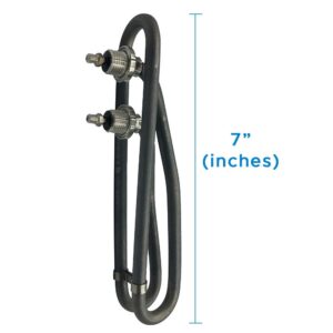 Smart Spa Supply 7" 5.5kw 240v Titanium Flo-Thru Univeral Heater Element Replacement Hot Tub Heating