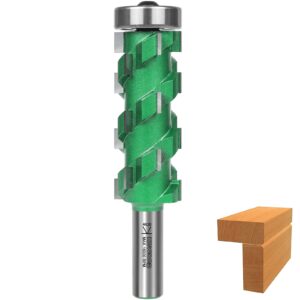 kowood pro flush trim router bit(20 flutes) 1/2"shank,2-3/4"cut length