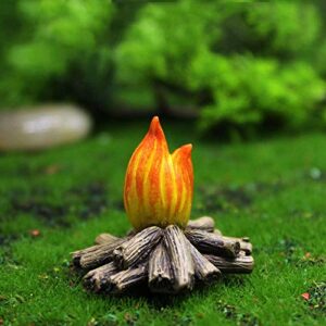 LIXIATIAN 4pcs Fairy Garden Accessories Decorations, Miniature Gardening Gnomes Figurines, Mini Resin Drunk Gnome Kit, Micro Landscape Dwarfs Statue Ornaments for Bonsai Plant Flower Pots Decor