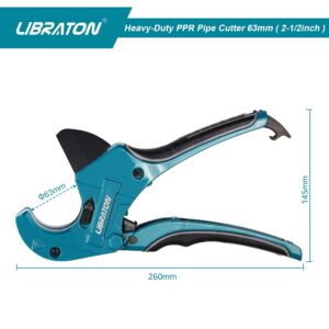 Libraton 1PCs Pipe Cutter Replacement Blade (Up to 2-1/2") for PVC Pipe Cutter for Cutting Pipes of Plastics, PEX, PVC, PPR Plastic Hoses and Plumbing Pipe