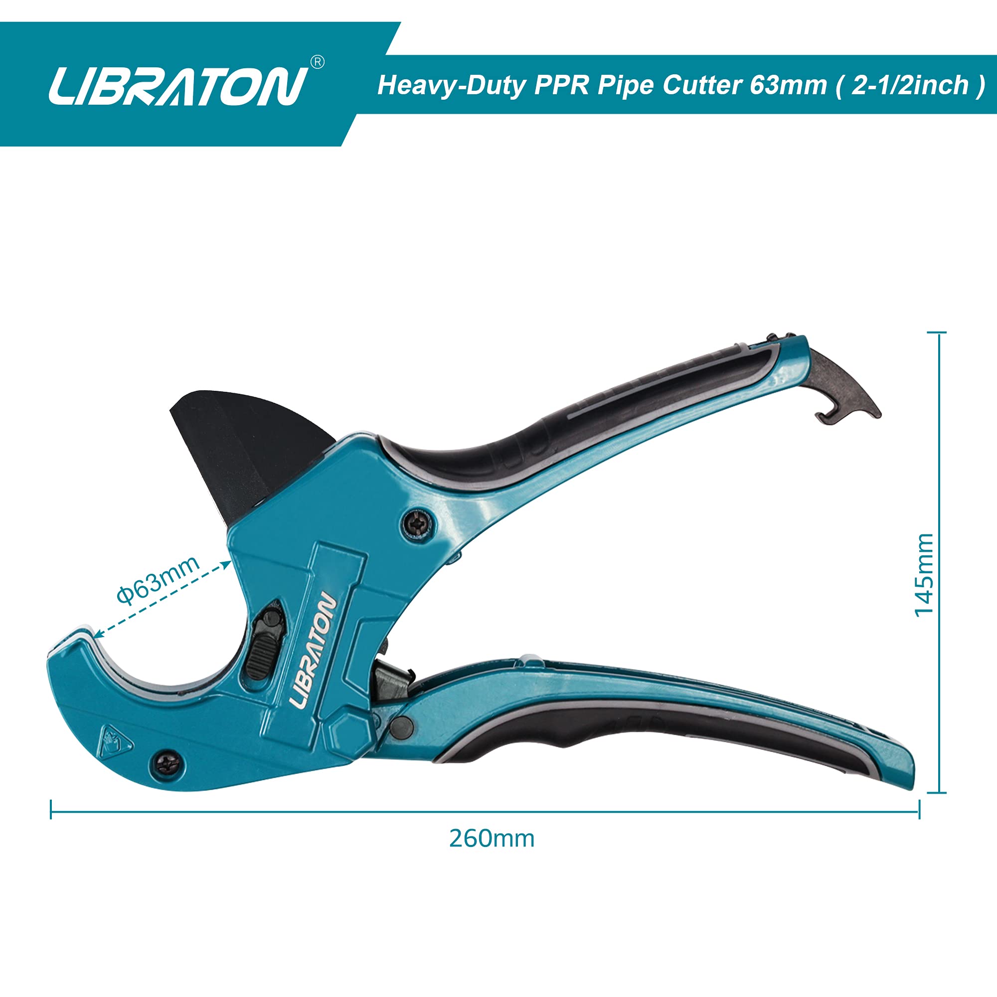 Libraton 1PCs Pipe Cutter Replacement Blade (Up to 2-1/2") for PVC Pipe Cutter for Cutting Pipes of Plastics, PEX, PVC, PPR Plastic Hoses and Plumbing Pipe