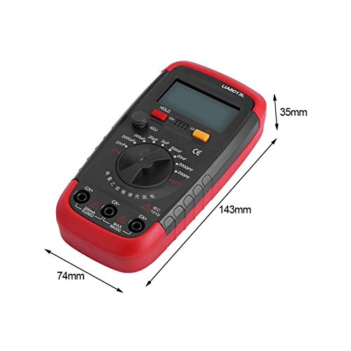 Digital Capacitor Meter Tester, LCD Display Digital Capacitor Meter Tester 6013L