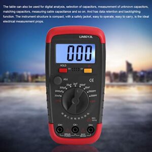 Digital Capacitor Meter Tester, LCD Display Digital Capacitor Meter Tester 6013L