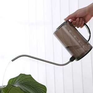 Cabilock Watering Can Flower Watering Pot Watering Jug Plant Watering Tool Plant Potted Kettle Plastic Water Pitcher Watering Pot with Long Spout Steel Pipe Stainless Steel Watering Bottle