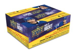 2020-21 upper deck series 2 hockey 24 pack retail box