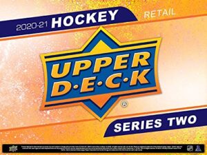 2020-21 upper deck series 2 hockey 24 pack retail 20-box case