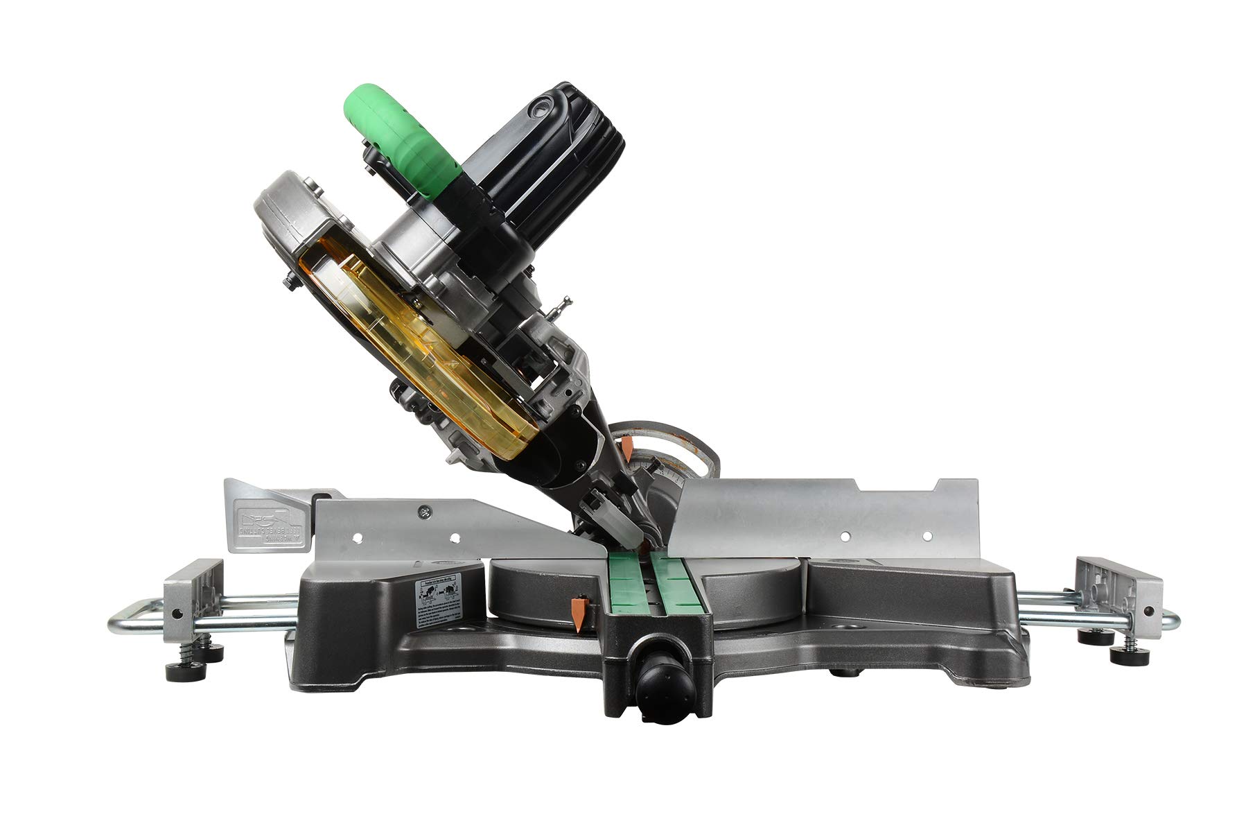 Metabo HPT Miter Saw | 8-1/2-Inch Blade | Linear Ball Bearing Slide System | C8FSES