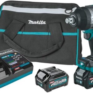 Makita 40V Max XGT Brushless Lithium-Ion 3/4-Inch Cordless 4-Speed High-Torque Impact Wrench with Friction Ring Kit