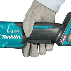 Makita GAG03M1 40V max XGT Brushless Cordless 4-1/2” / 5" Paddle Switch Angle Grinder Kit, with Electric Brake (4.0Ah)