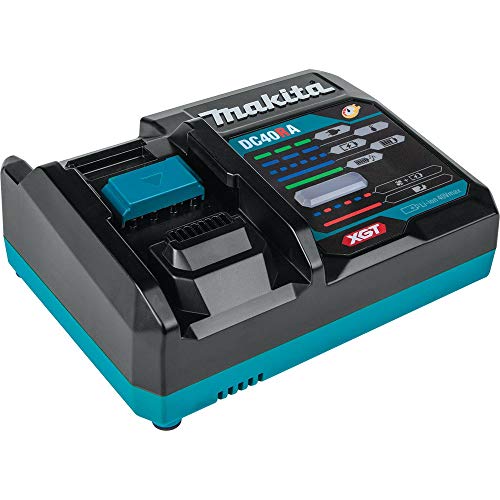 Makita GAG03M1 40V max XGT Brushless Cordless 4-1/2” / 5" Paddle Switch Angle Grinder Kit, with Electric Brake (4.0Ah)