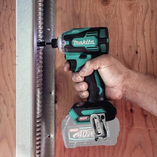 Makita Max XGT 40V Brushless Cordless 4-Speed 4-3/4-Inch Impact Driver with One-Touch Power Selector Button and Two Tightening Modes