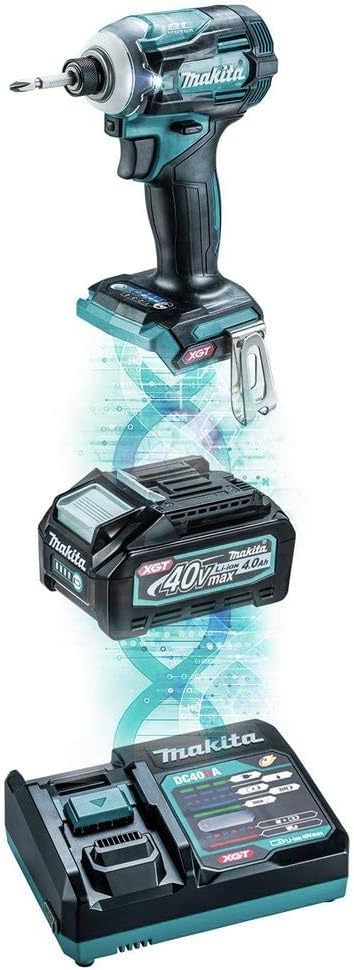 Makita Max XGT 40V Brushless Cordless 4-Speed 4-3/4-Inch Impact Driver with One-Touch Power Selector Button and Two Tightening Modes