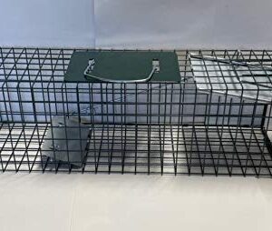 Live Catch & Release Animal Live Trap Rabbit, Squirrel, Chipmunks, Rat 24 x 7 x 7