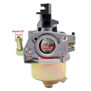 SecosAutoparts 951-15236 Carburetor For Cub Cadet Snowblower Compatible with Cub Cadet Mtd for Troy-Bilt for 670-WU Engine Replace 31AS6BEE799 31AS6BEE700 31AS6BEE752