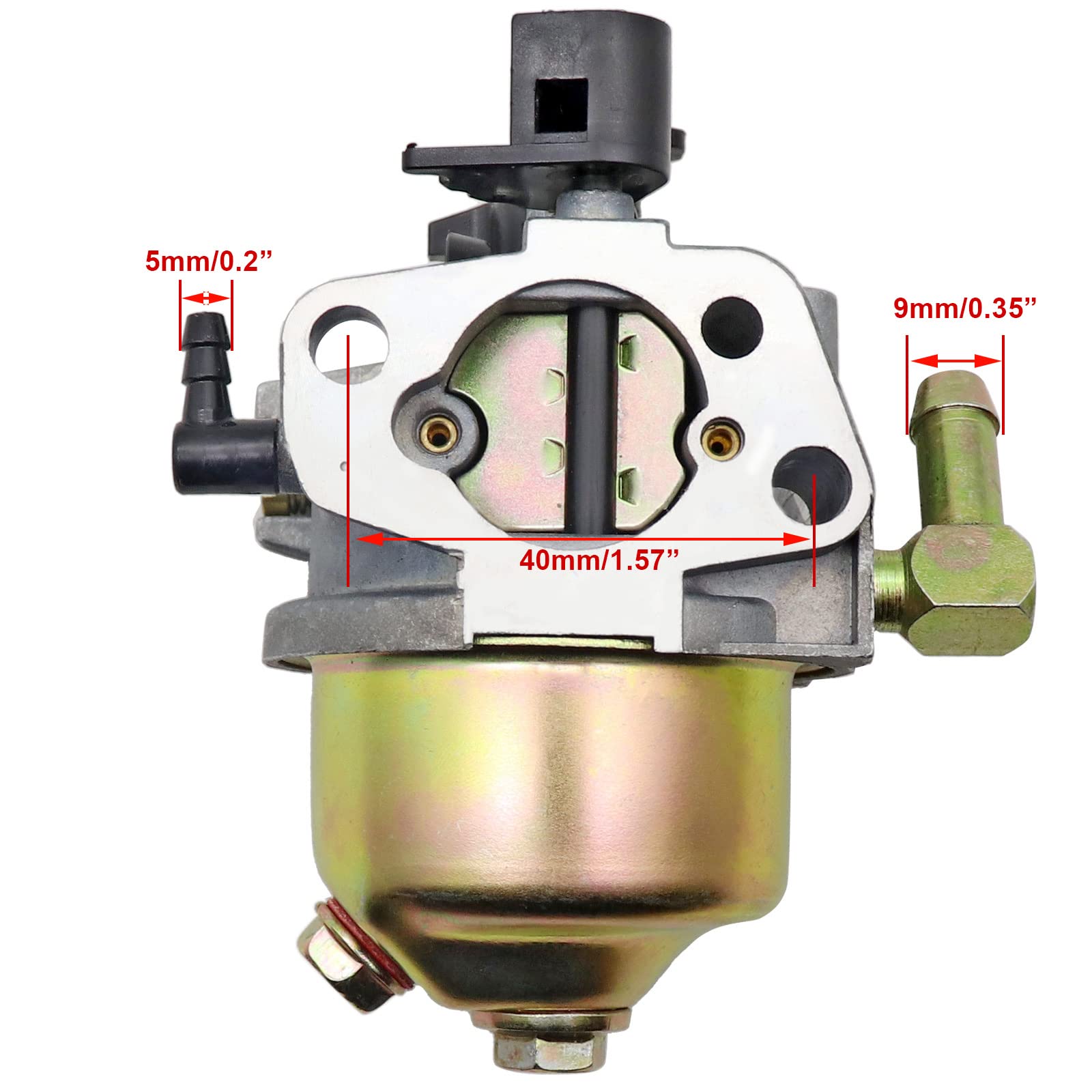 SecosAutoparts 951-15236 Carburetor For Cub Cadet Snowblower Compatible with Cub Cadet Mtd for Troy-Bilt for 670-WU Engine Replace 31AS6BEE799 31AS6BEE700 31AS6BEE752