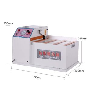 Corner Trimming Machine Edge Jointers Woodworking Edge Planer Air Pressure Trimming Machine Rounding Profile Trimming Machine for Furniture Cabinets