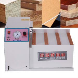 Corner Trimming Machine Edge Jointers Woodworking Edge Planer Air Pressure Trimming Machine Rounding Profile Trimming Machine for Furniture Cabinets