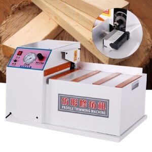 Corner Trimming Machine Edge Jointers Woodworking Edge Planer Air Pressure Trimming Machine Rounding Profile Trimming Machine for Furniture Cabinets