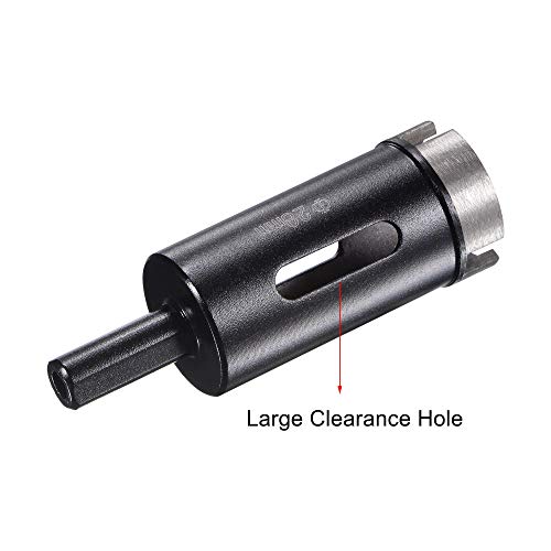 uxcell 28mm Diamond Core Drill Bits Dry or Wet Hole Saws for Hard Concrete Brick Block Masonry Stone Tile Glass