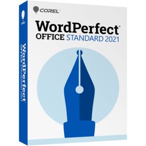 corel wordperfect office standard 2021 | office suite of word processor, spreadsheets & presentation software [pc disc]