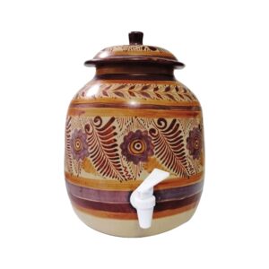 cinnamon pottery water dispenser