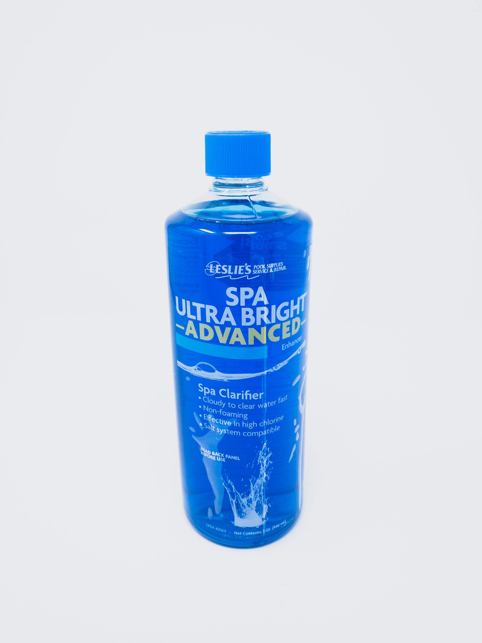 Leslie's Ultra Bright Advanced Clarifier for Swimming Pools - Fast-Acting, Non-Foaming Formula - 1 Quart