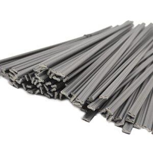 9.8 inch grey pvc (polyvinyl chloride) plastic welding rods for pvc plastic water tank,pvc pipe,pvc plastic doors and windows