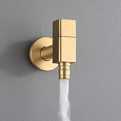 NZDY Faucet Gold Washing Hine with Copper Pattern Swimming Poolunique Cooling Nozzle