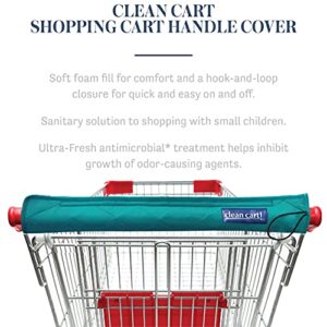 Clean Cart Secure Shopping Cart Handle Cover with Ultra-Fresh Technology, Bright Colors, 3-Pack