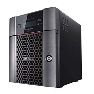 buffalo terastation ws5420dn windows server iot 2019 16tb (4x4tb) desktop nas with hard drives included / 4 bay / 10gbe / storage server / nas storage / network storage / file server / windows storage