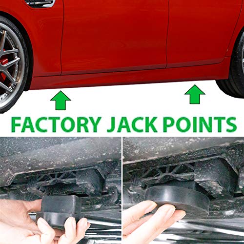 Car Rubber Jack Pad Frame Adapter Floor Slotted for Mercedes S CLK A M SLK B C E S GLC Jack Disk Pad Protector Tool Accessories