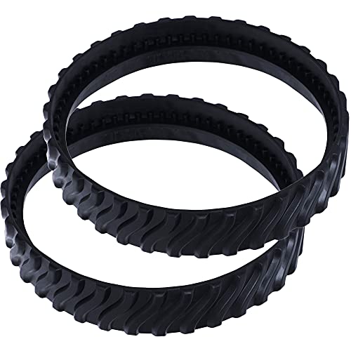 Canamax Premium R0526100 Swimming Pool Cleaner - Replacement for Zodiac Baracuda MX8 Elite, MX6 Elite, MX8, MX6 Pool Cleaner Tire Track- Pack of 2