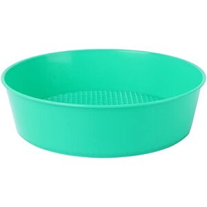 yardwe plastic garden riddle sieve mesh sand sieve bonsai gardening tool seeder tool