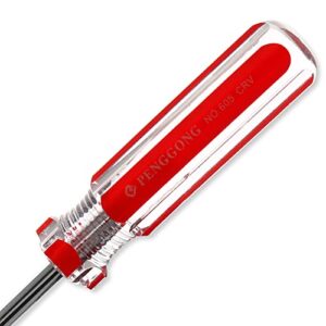 Kyuionty Phillips Screwdriver 10 Inch, Long Screwdriver #1 Magnetic Tip Screwdrivers Extra Long Shaft Cross Head Screwdriver