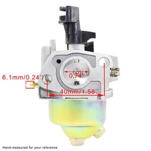 GP3300 Carburetor for Generac Power GP3250 GP1800 GP3600 0057900 0061040 5.5hp 6.5hp 196cc 206cc Generator Part 0H33750178 0K95520119 0J5343A