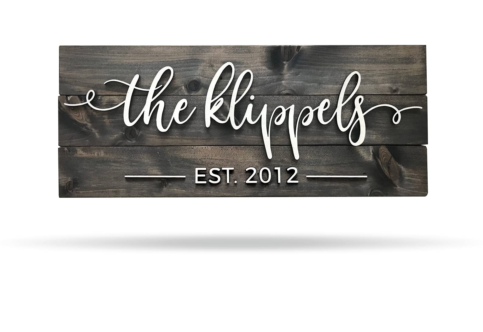 Custom Wood Sign Personalized Handmade Wedding Gift Wood Wall Art Personalized Sign Last Name Sign Established Sign Wooden Signs Bridal Shower Gift Anniversary Gift