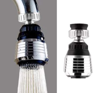 Faucet Nozzle Filter, 360 Degree Rotate Faucet, Anti Water Bubbler, Water Saving Tap Aerator Diffuser, Two Spraying Mode